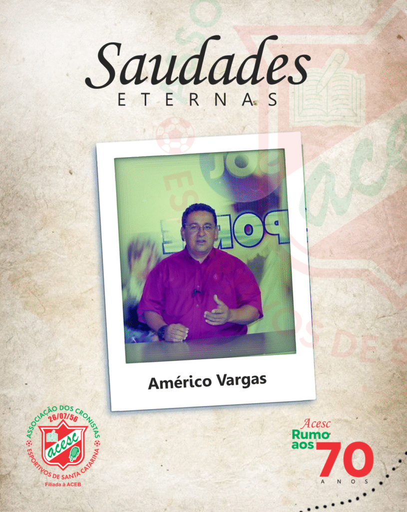 Américo Vargas foi uma referência do esporte amador na Grande Fpolis ...